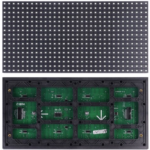 Red P10 Single Color Outdoor SMD Module For Tickers - EPH- TLT