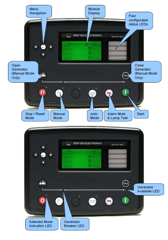 DSE8610-MKII Synchronization Controller - EPH