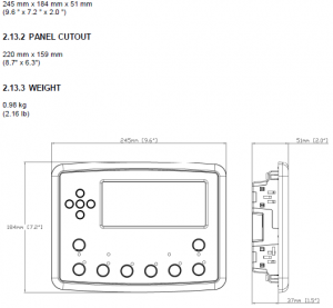 DSE8610-MKII Synchronization Controller - EPH