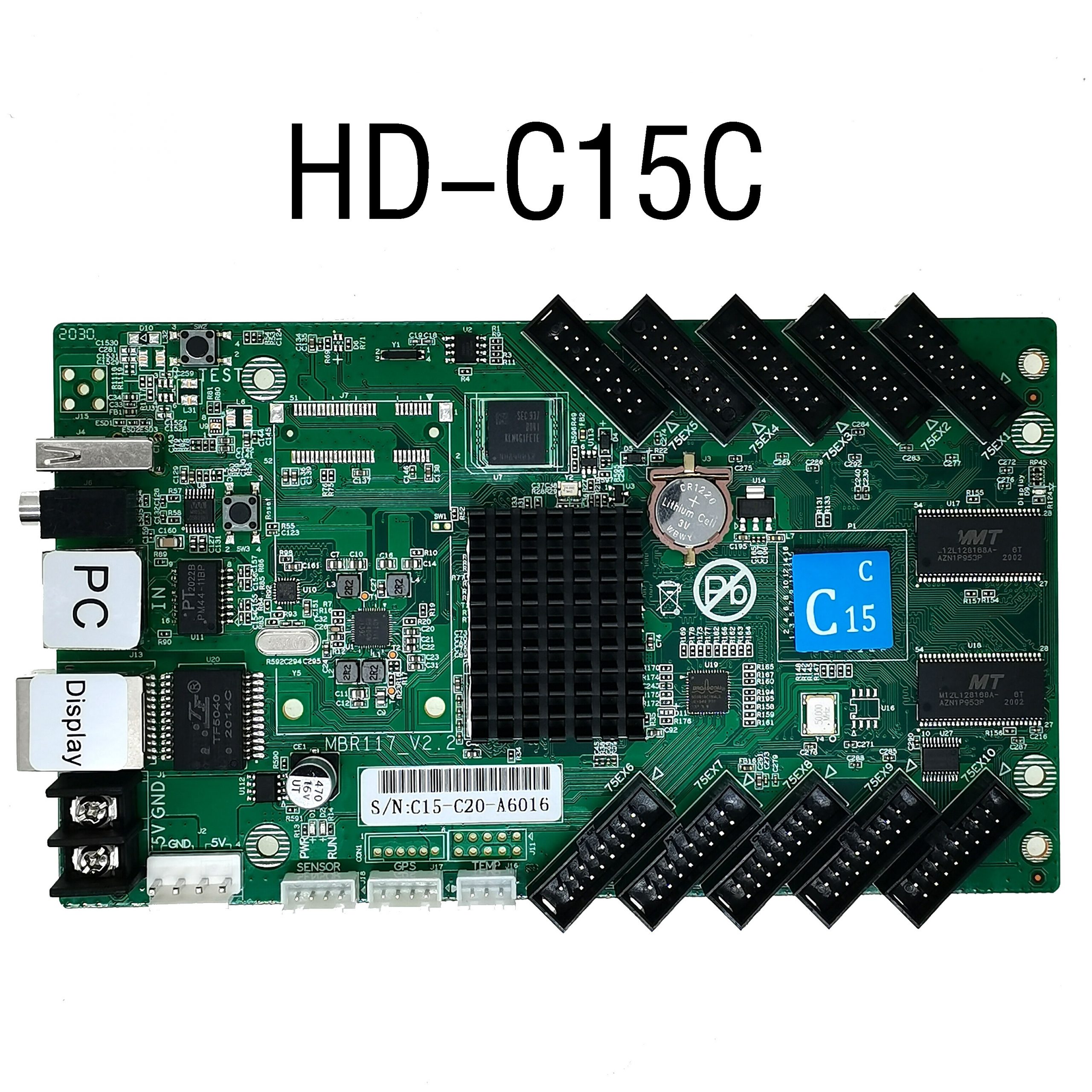 HD-C15C Full Color Asynchronous Control Card - EPH - TLT