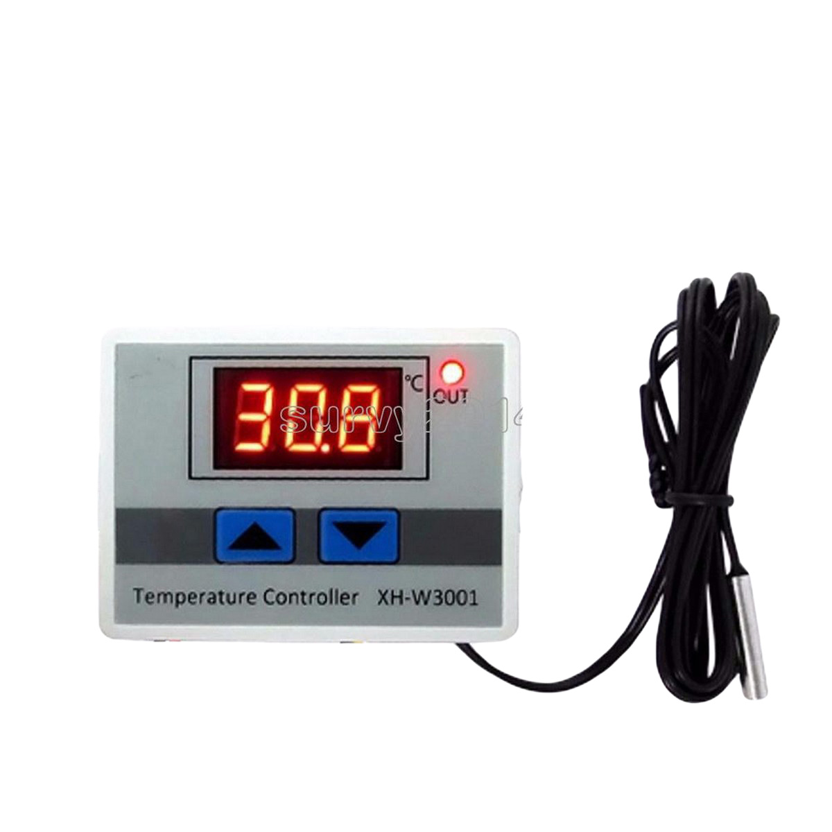 W3001 Digital Temperature Controlle Thermostat, AC 220V Thermometer ...